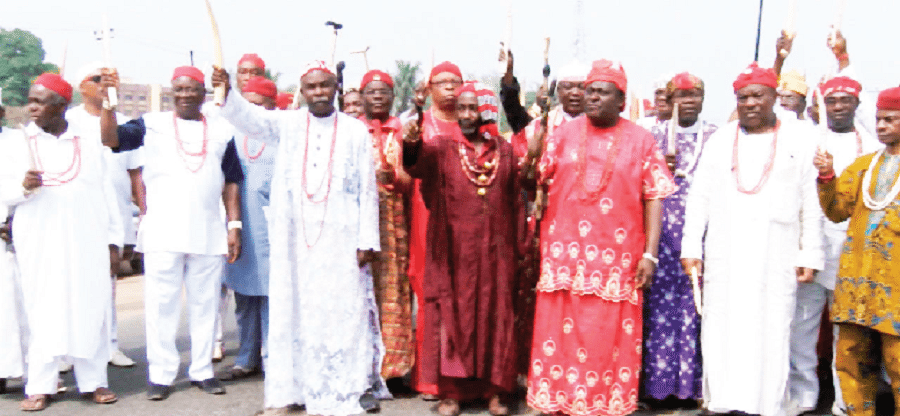 Gov. Okorocha Suspends Ten Traditional Rulers In Imo State Gov. Okorocha Suspends Ten Traditional Rulers In Imo State