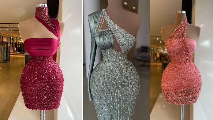 15 Beautiful Short Gown Styles 2023